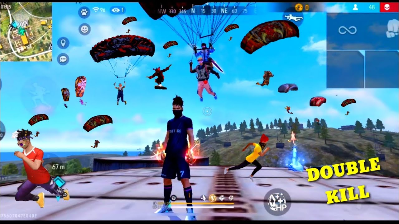 GARENA FREE FIRE KLA VS CHRONO ATTITUDE 🔥 फ्री फायर FACTORY FIST FIGHT ...