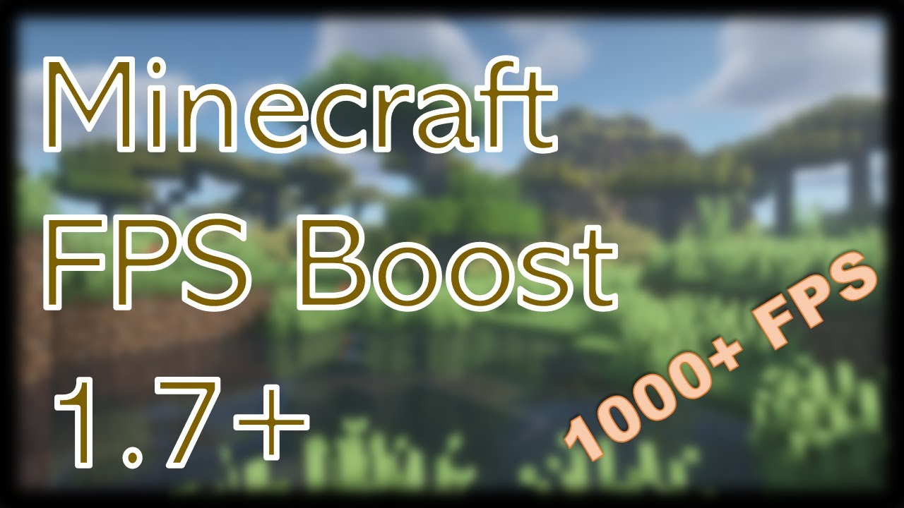 Minecraft FPS Boost For Minecraft 1.7+ | 150 Subscribers Special - YouTube