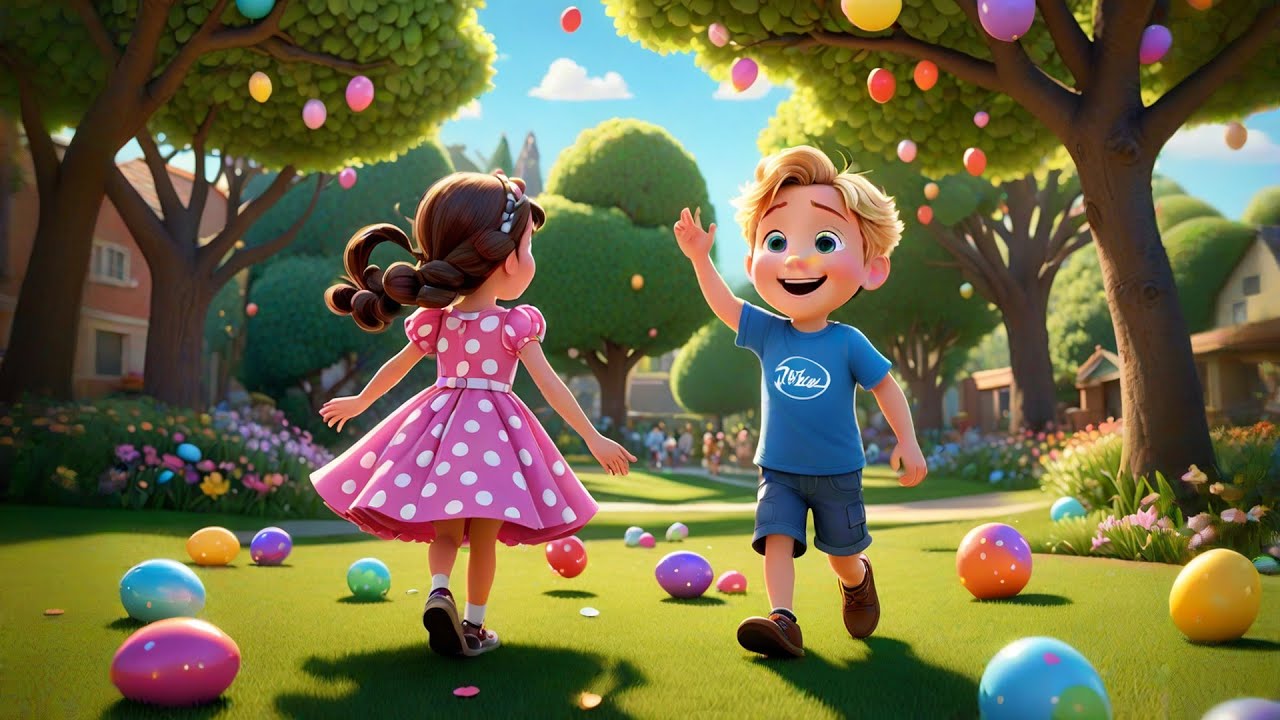 Easter Egg Hide and Seek | Fun Counting and Holiday Song for Kids ...