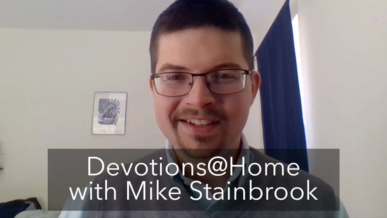 Video Devotion from Mike Stainbrook about Joshua - YouTube