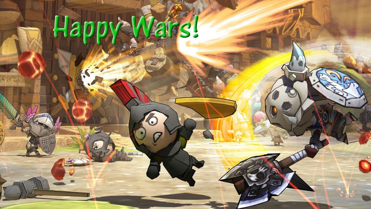 Happy Wars- Berserker Warrior Gameplay - YouTube