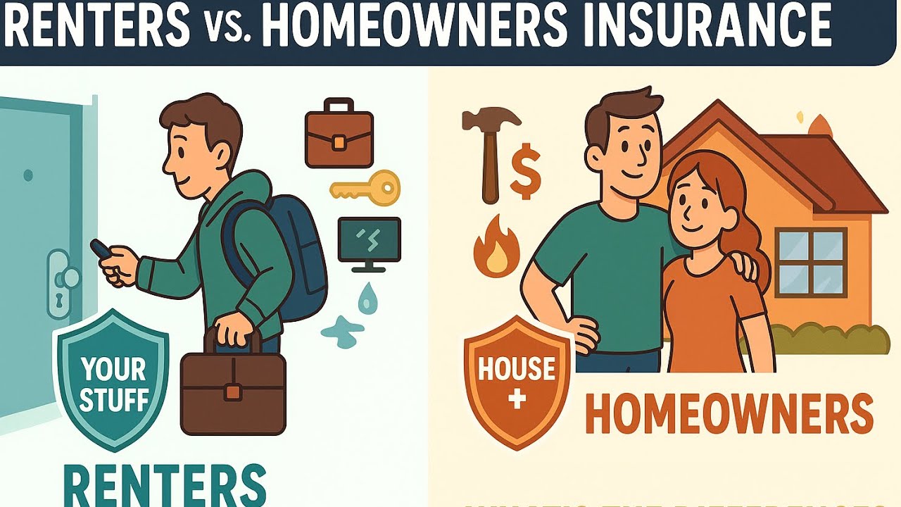 Renters Insurance vs. Homeowners Insurance – What’s the Difference ...