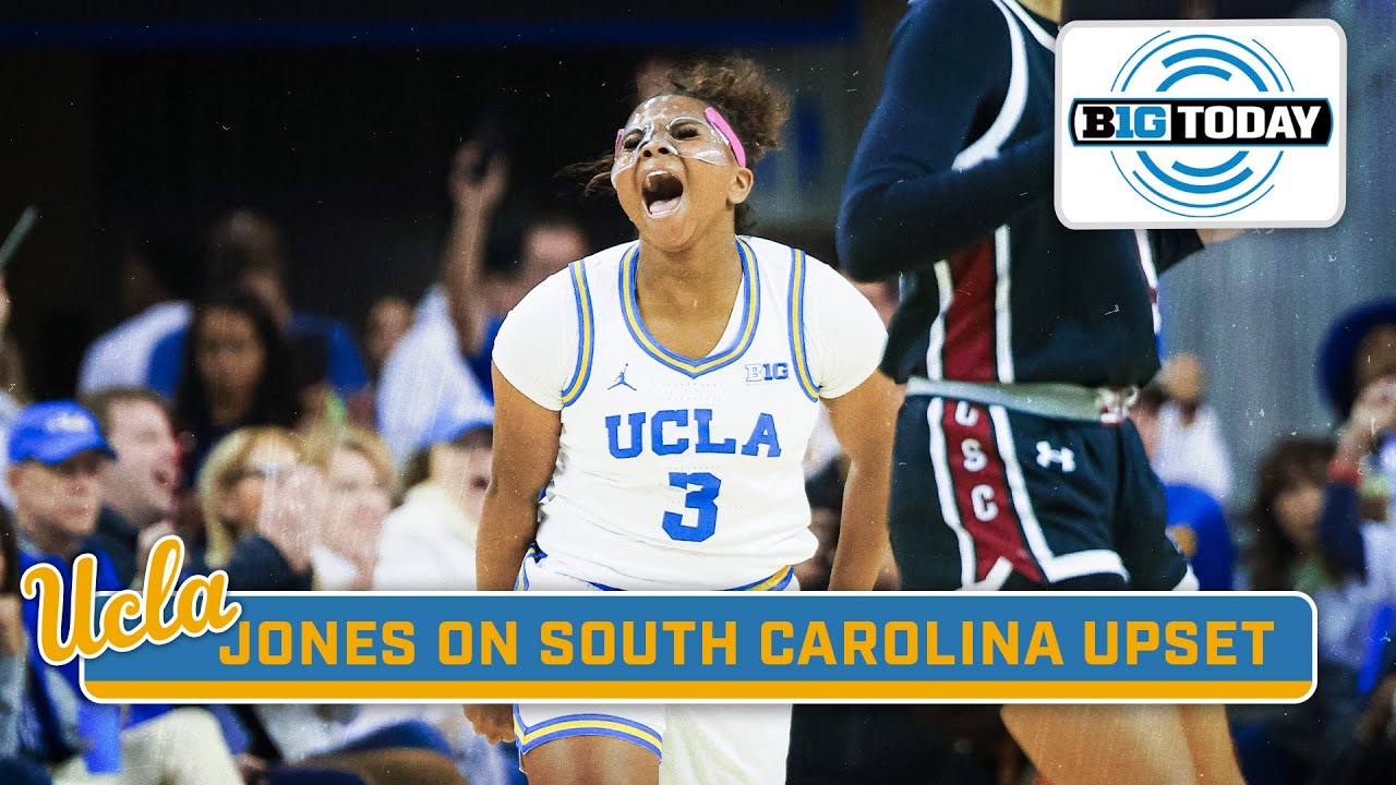 Londynn Jones Talks UCLA Knocking off South Carolina, Team Chemistry ...