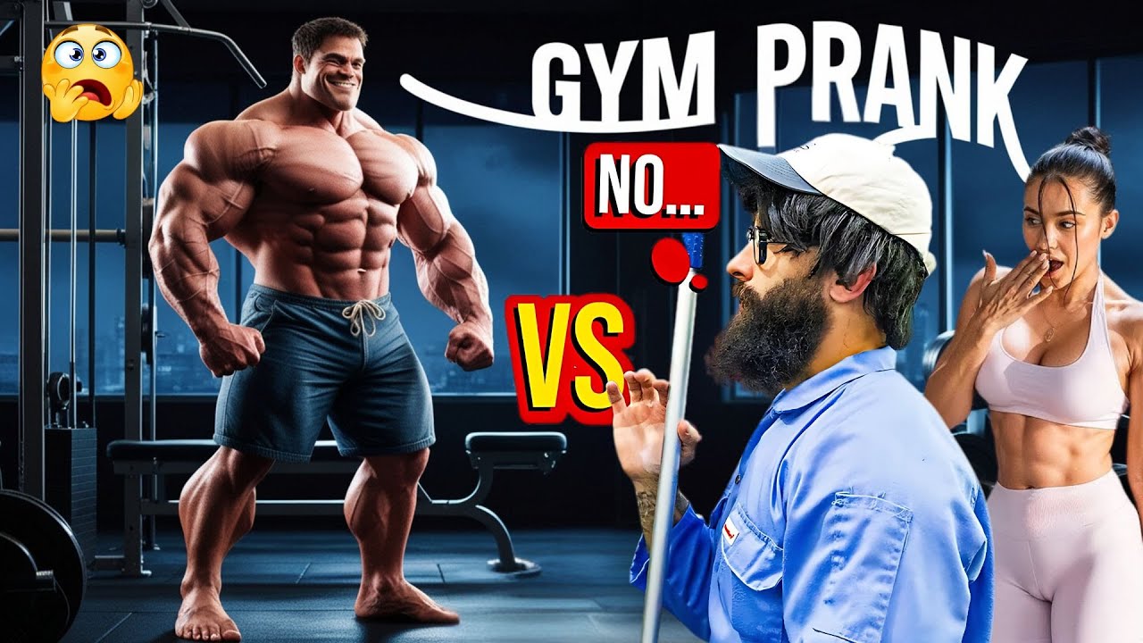 HALK BODYBUILDER VS CLEANER ANATOLY 💪🔥 | Anatoly GYM PRANK #1 - YouTube