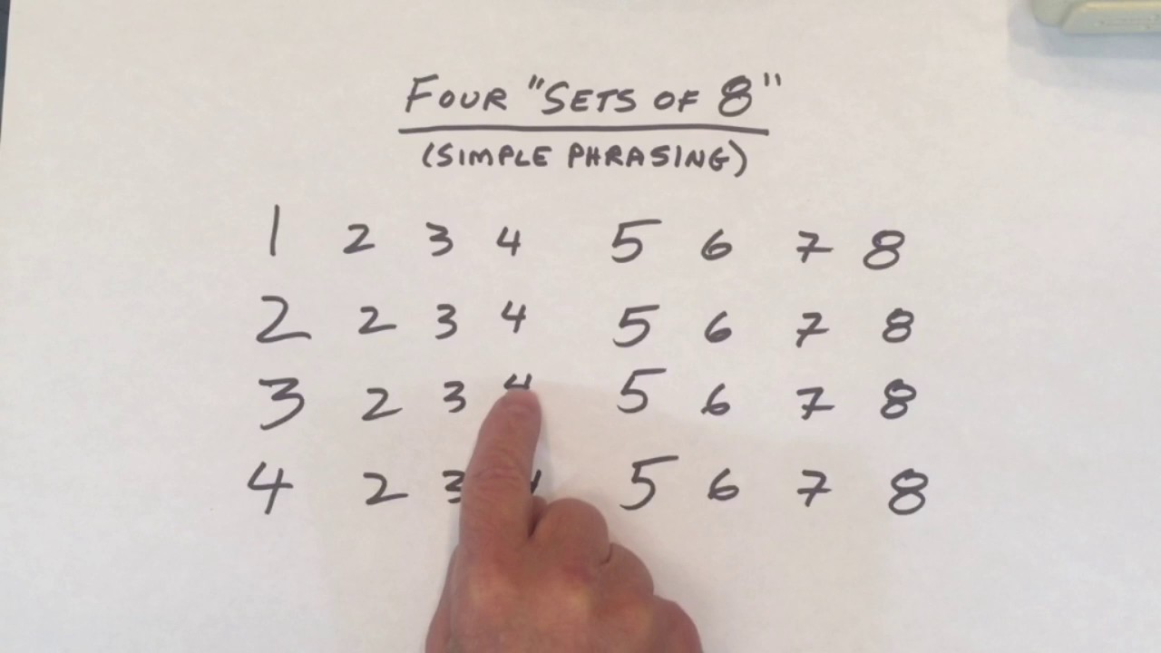 Count Music - 32-Beat Phrasing (video series 6.2.1) - YouTube