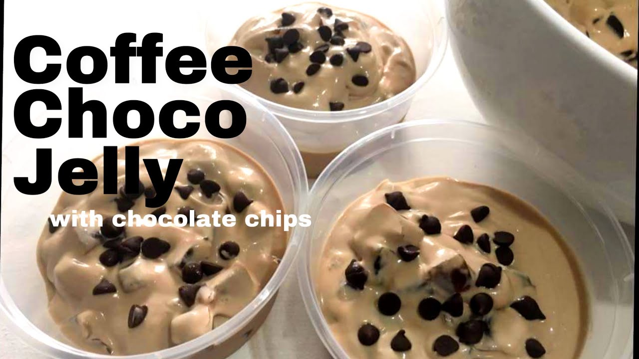 How to make Coffee Choco Jelly | Coffee Milo Jelly | Mocha Jelly with ...