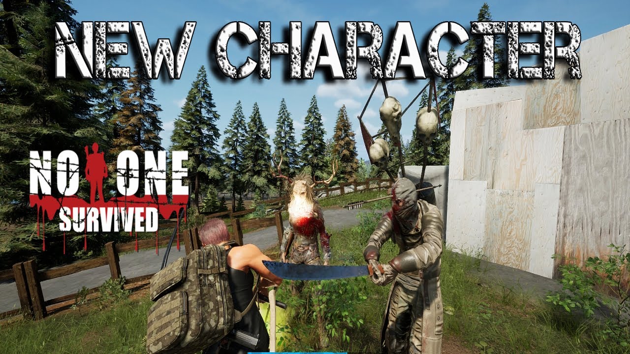 No One Survived Gameplay | Making A NEW CHARACTER With The NEW ...