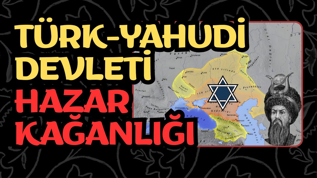 Tarihteki Tek Türk-Yahudi Devleti: Hazar Kağanlığı ️ #coğrafya #tarih ...