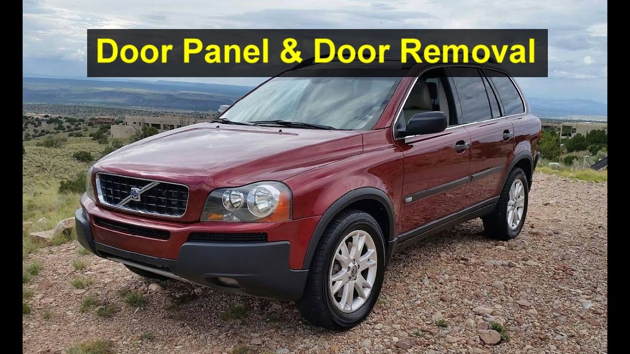 How to remove the door panel and door on a Volvo XC90 - VOTD - YouTube
