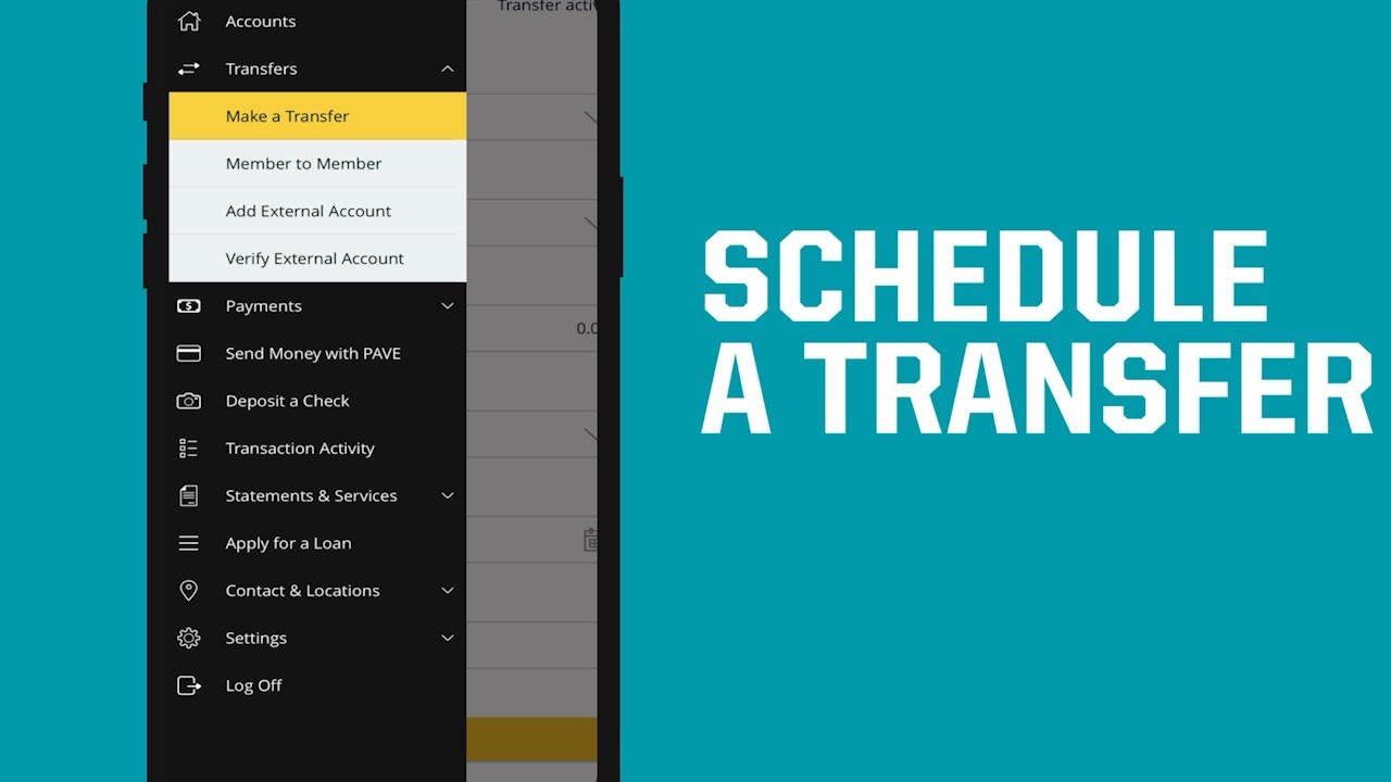 How to Schedule a Transfer - YouTube