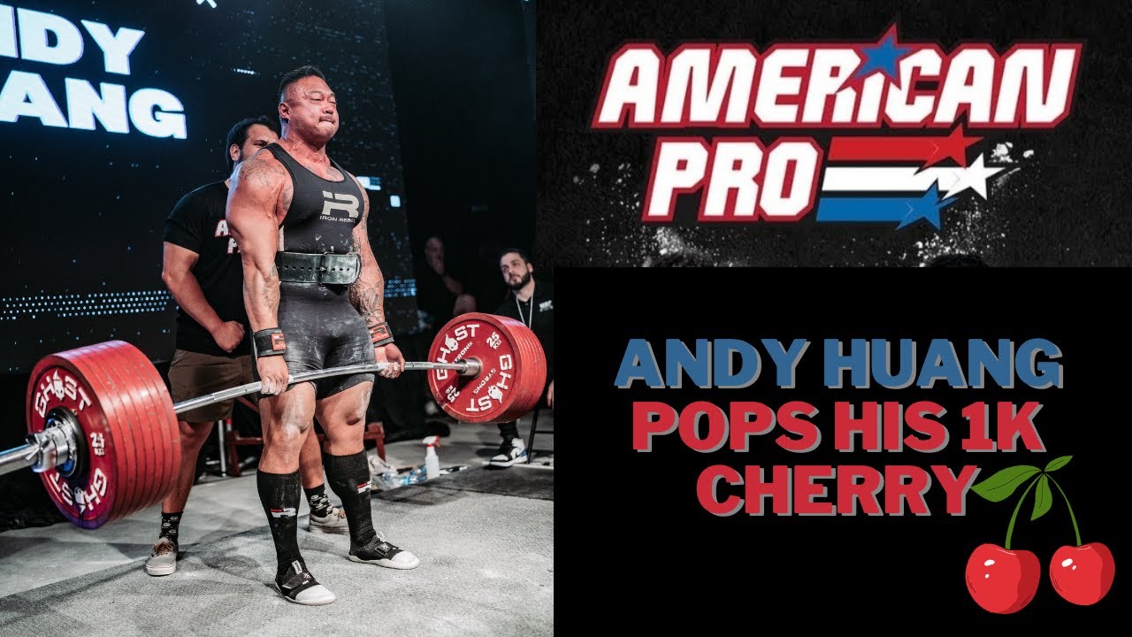 Andy Huang goes for 1000kgs Total at the American Pro - YouTube