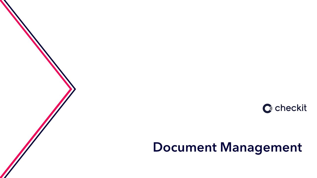 Control Centre: Document Management - YouTube