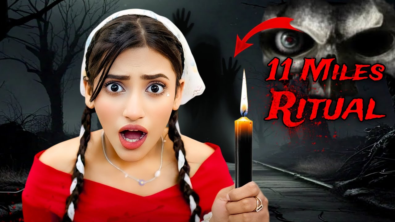 I Did The 11 Miles Ritual At 333 Am Kabristan Mein Bhoot 😰 Samreen Ali Youtube