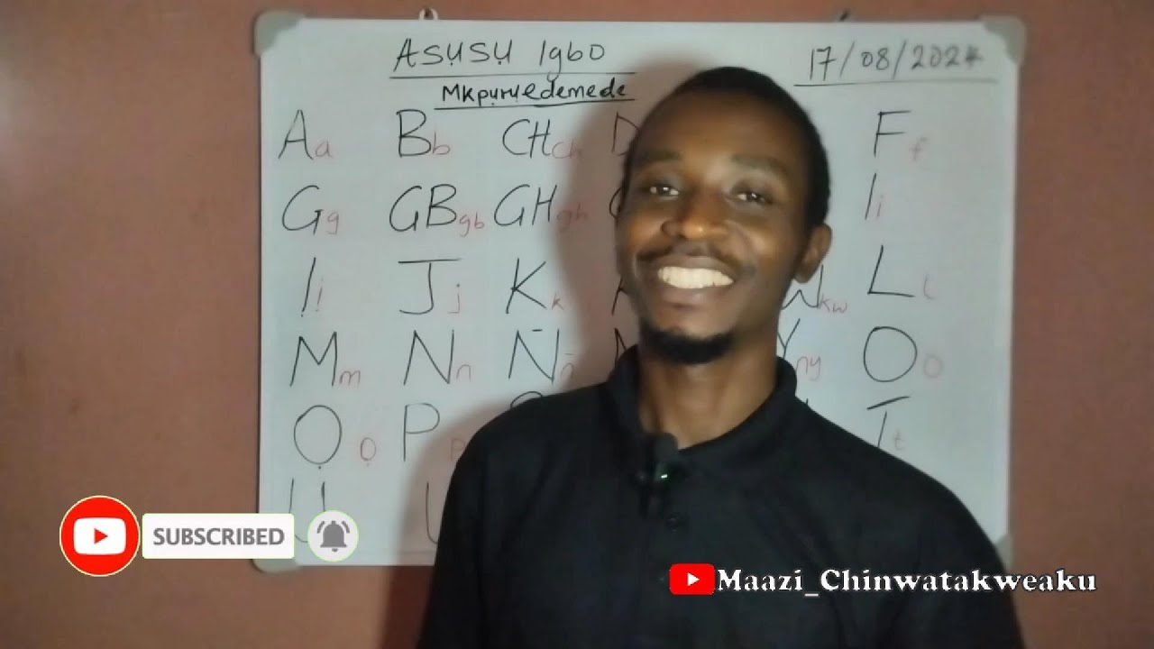 IGBO WORDS FOR BEGINNERS: Mkpuruokwu (Mbido Igbo). - YouTube