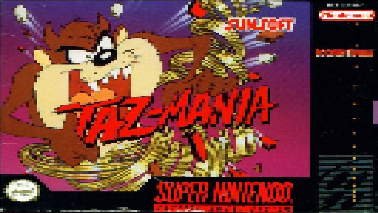 Taz Mania SNES Game Play - YouTube
