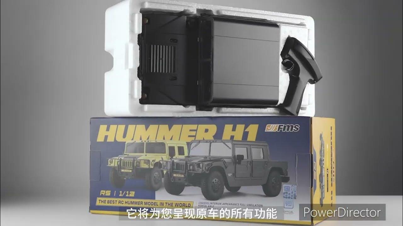 FMS 1/12 Hummer H1官方功能介紹 - YouTube