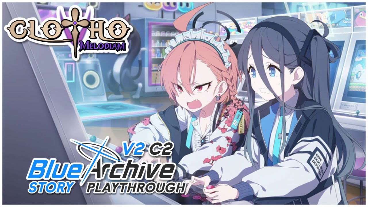 Clockwork Flower Pavane Blue Archive V2C2 Story Playthrough! - YouTube