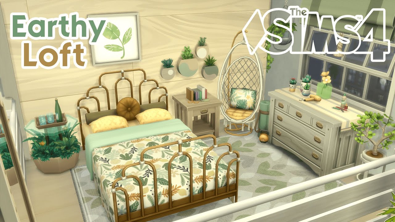 Earthy Loft Apartment!🪴🌼Speedbuild + Voiceover (No CC) - YouTube