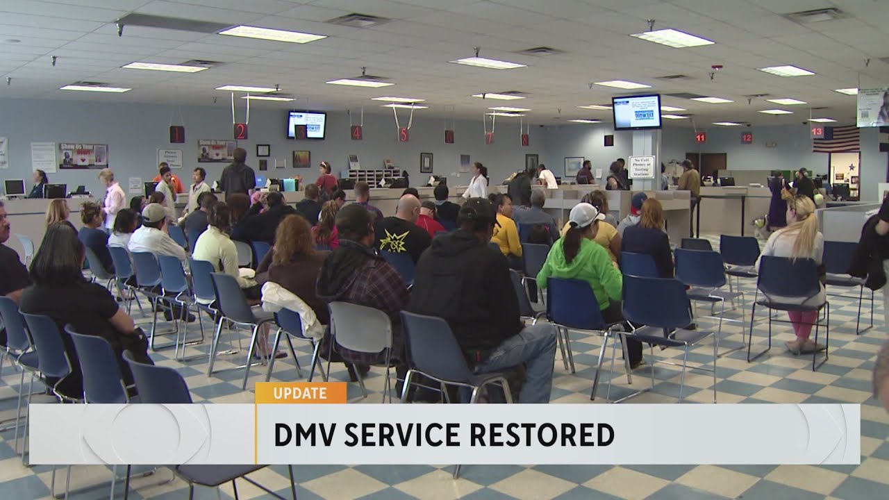 DMV offices in Colorado back to normal operations after technical issue ...