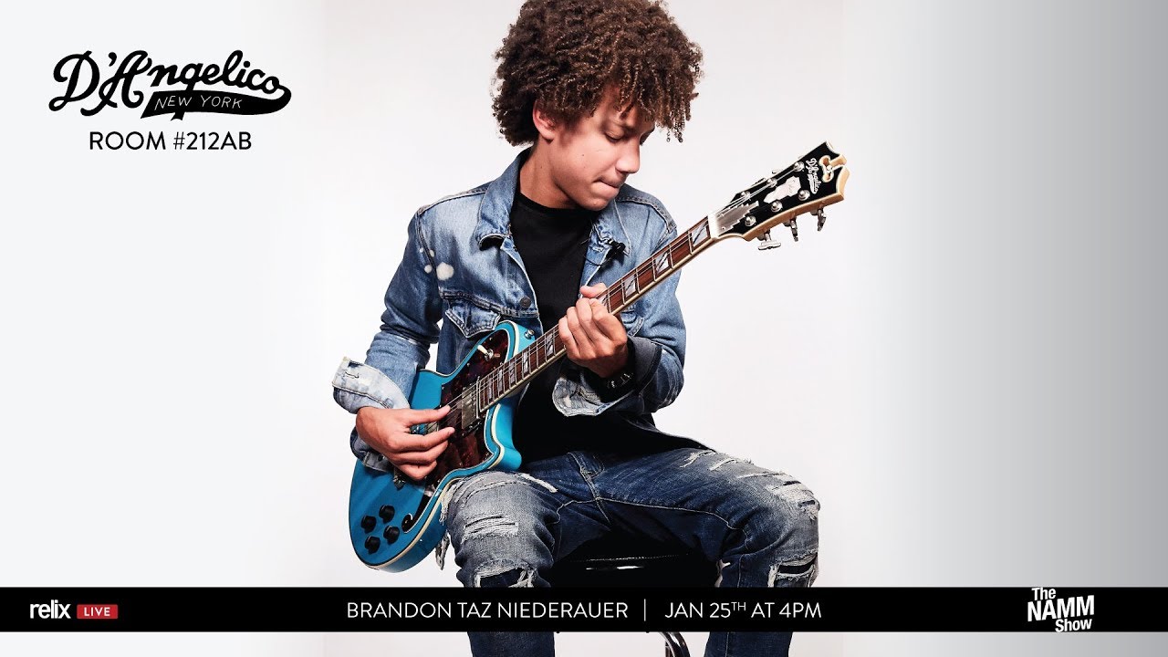 "Taz" - Brandon Niederauer | 1/25/19 | Relix - YouTube