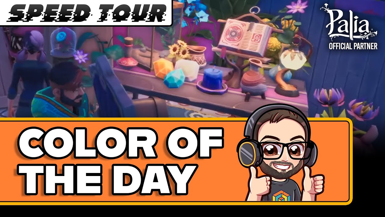 My favorite color is EVERYTHING!! :: Palia Tour - YouTube