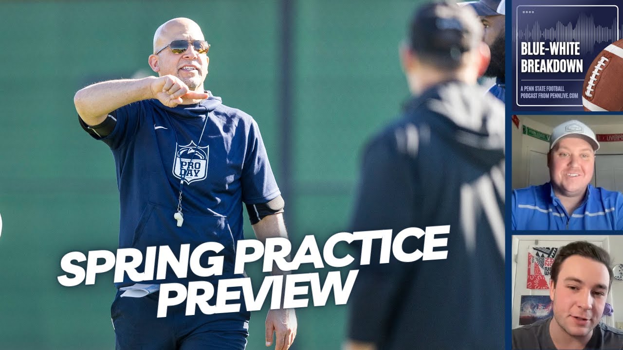 Penn State SPRING PRACTICE PREVIEW and NFL Draft thoughts - YouTube