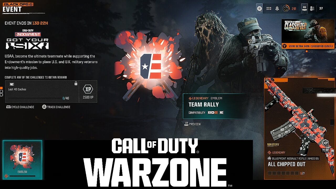Fastest Way To Loot 40 Caches In Warzone (COD Endowment Got Your Six ...
