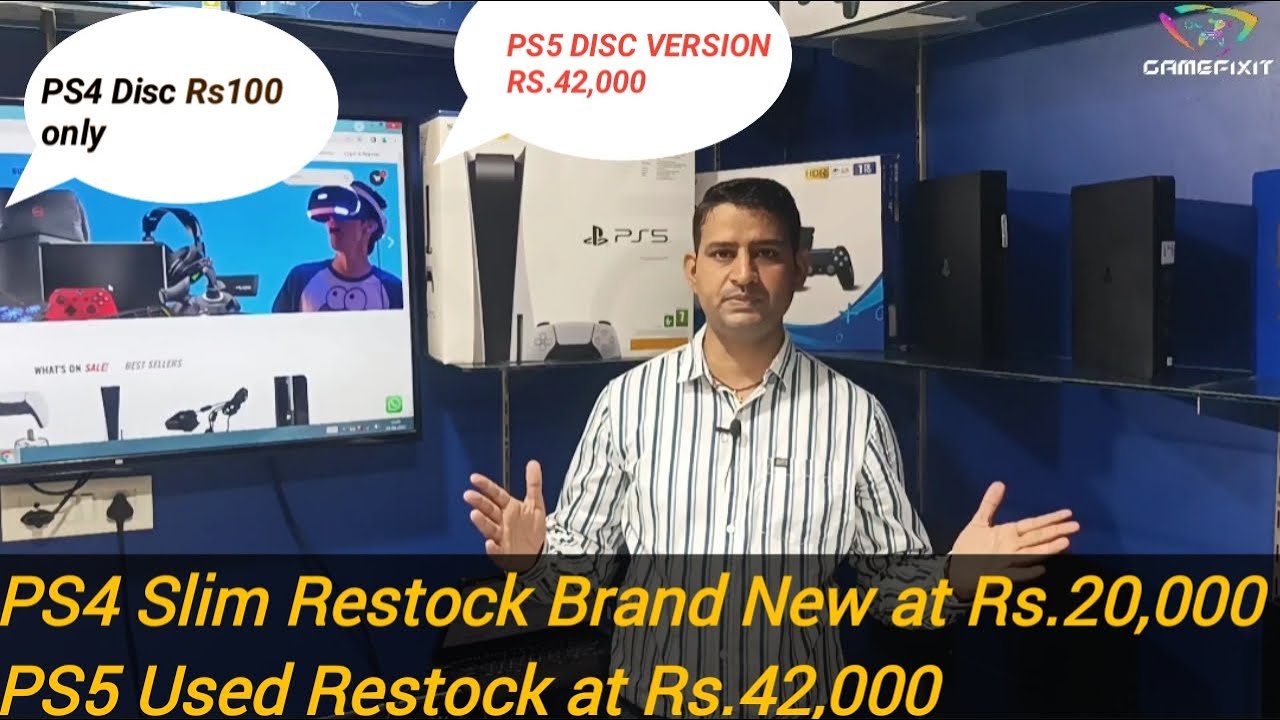 Cheapest PS4 Sale in India I Used Sony PS4 Price in Delhi I Sony ...