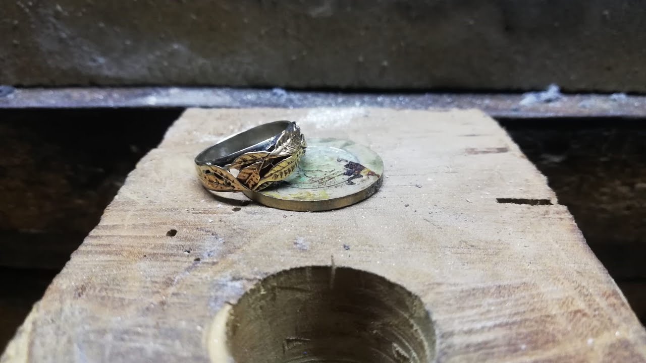 Coin Ring Making - YouTube