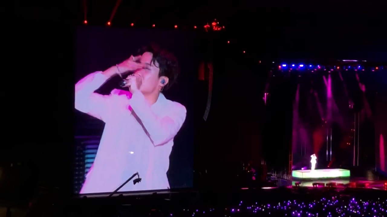 BTS J-Hope Solo - Just Dance (Love Yourself tour) live in Citi Field ...