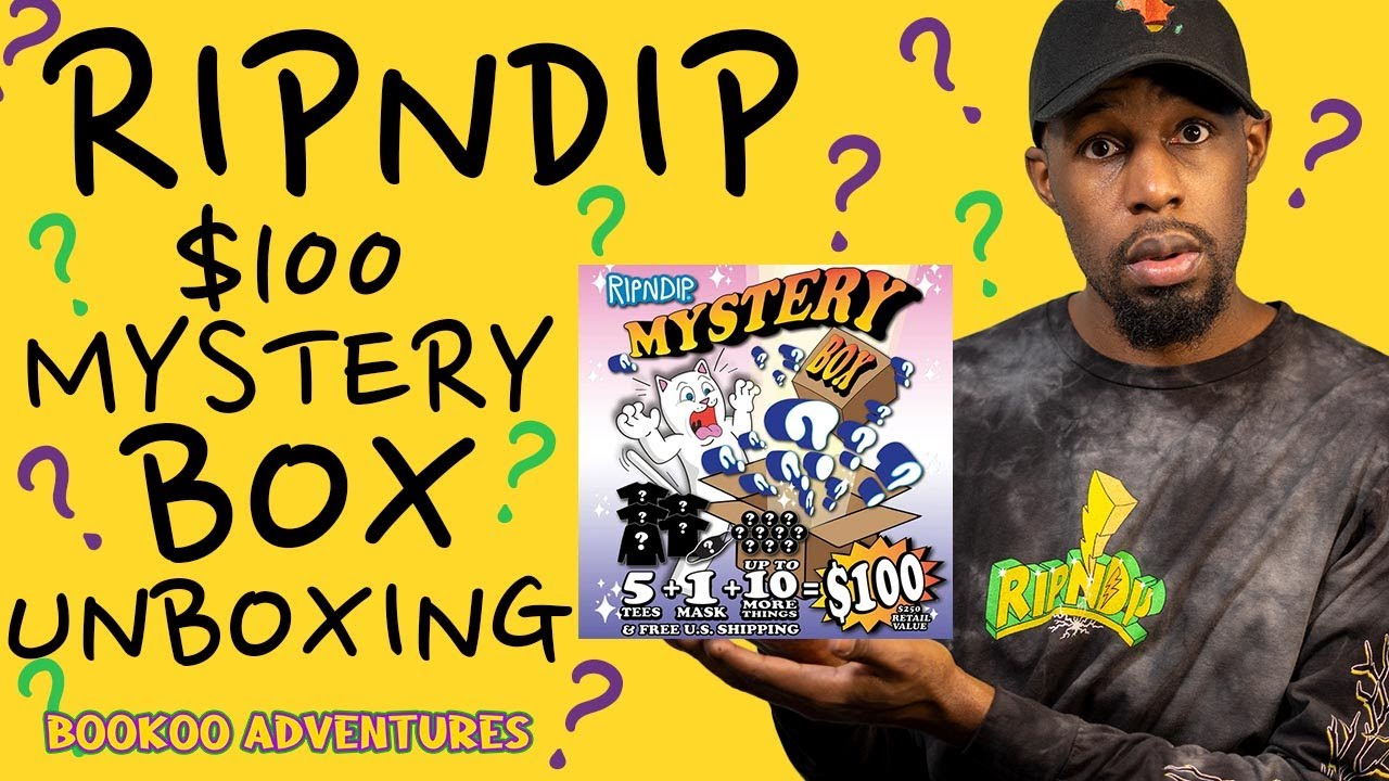 RIPNDIP $100 Mystery Box Unboxing - YouTube