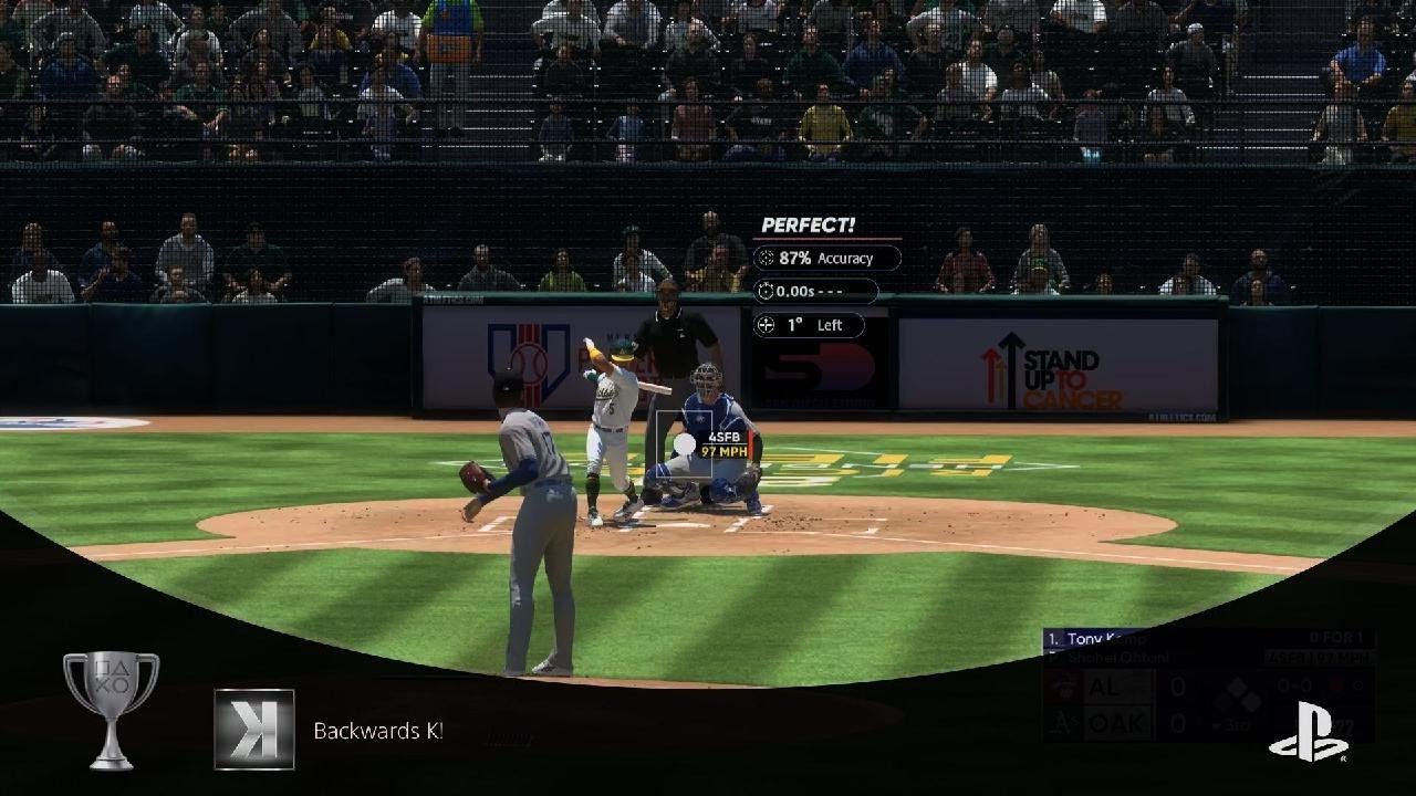 MLB The Show 22 Backwards K! Trophy PS5 HDR - YouTube