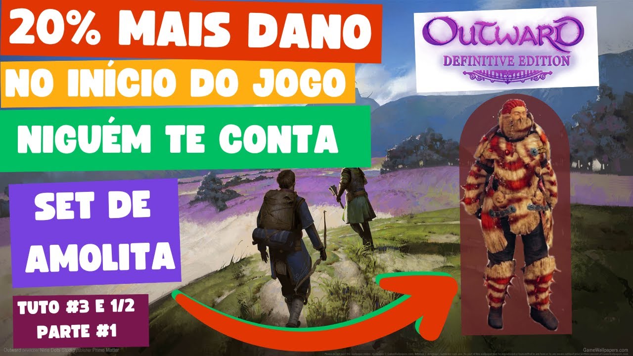 Outward Definitive Edition #4 Conjunto de Amolita no início do jogo ...