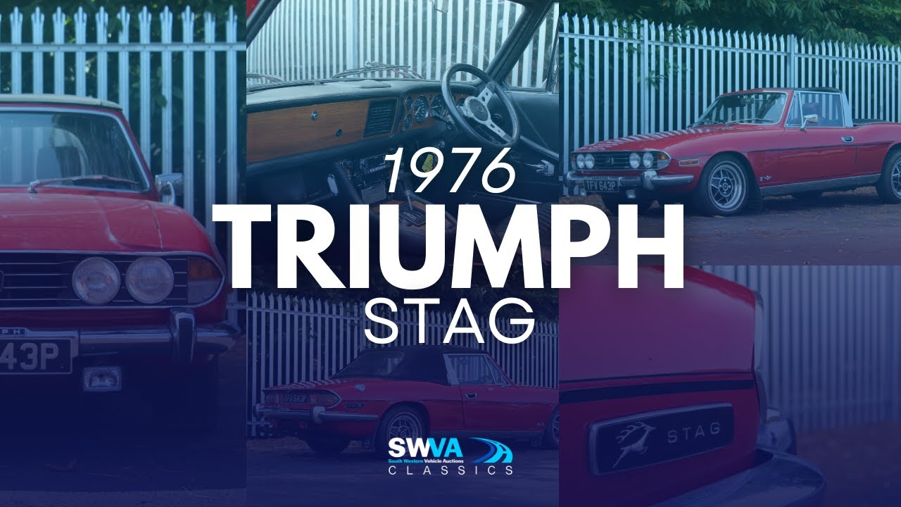 LOT 43 - Triumph Stag 1976 | SWVA 31st October 2024 Autumn Classic Car ...