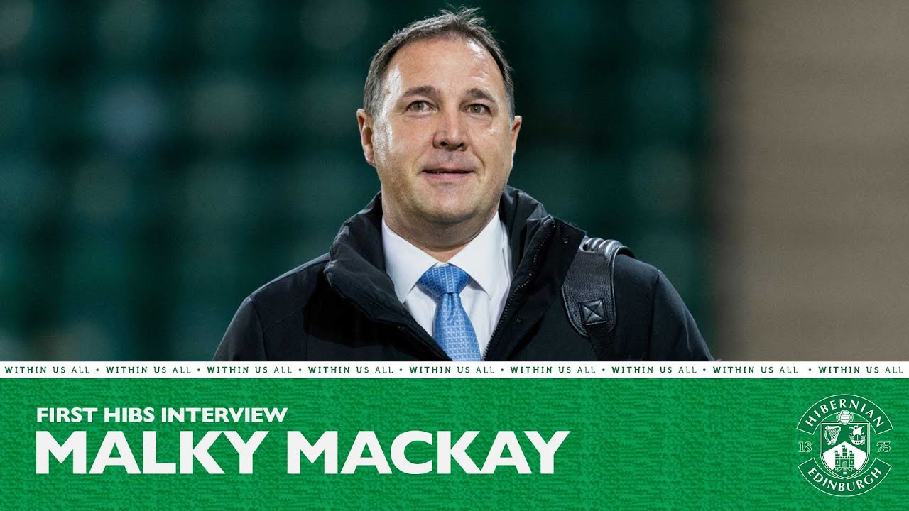 Malky Mackay: Sporting Director | First Hibs Interview - YouTube
