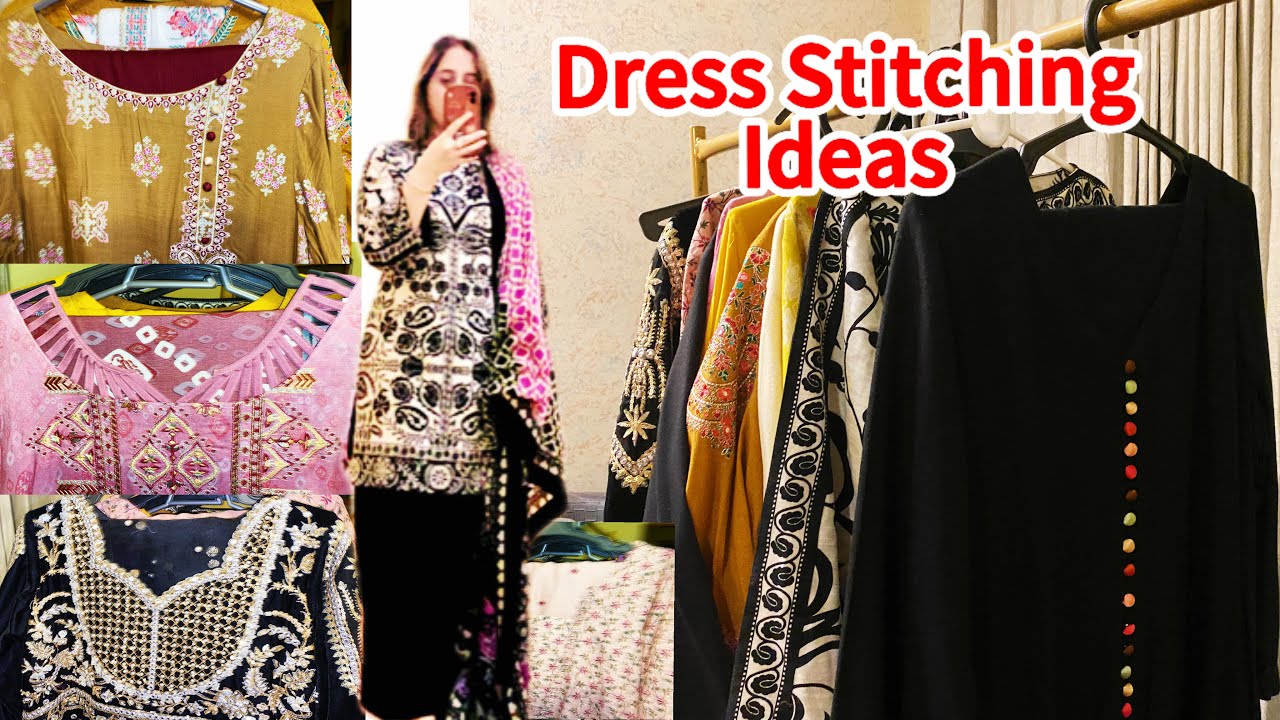 Beautiful Winter Dresses Stitching Ideas|| Button Down Style ...