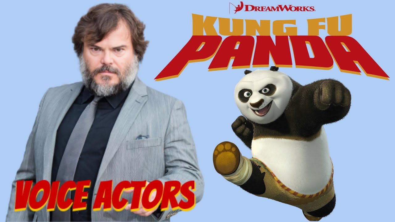 Kung Fu Panda characters & Voice Actors - YouTube