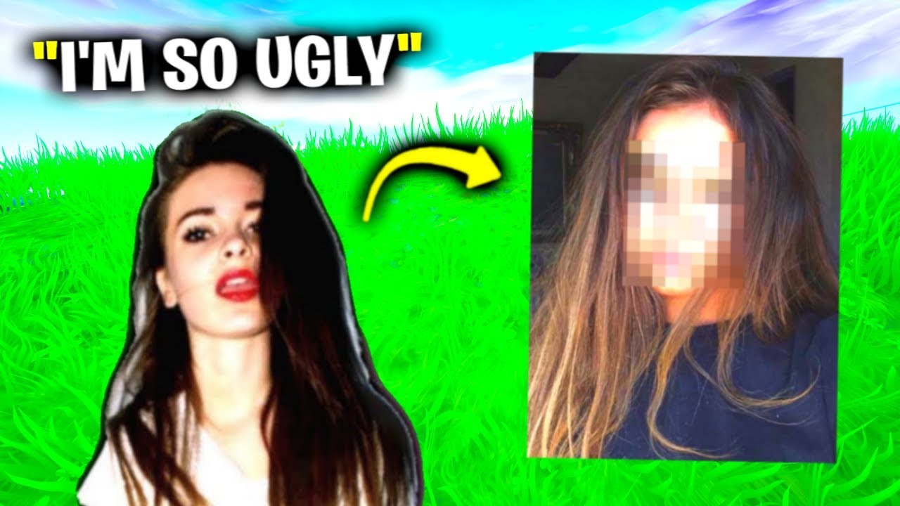 My Fortnite Girlfriends Face Reveal Youtube