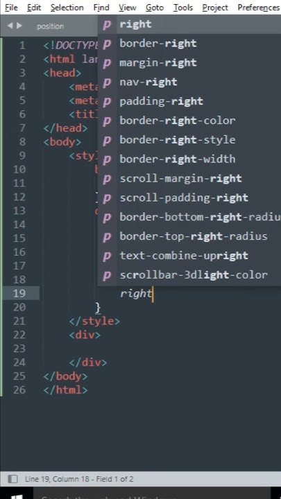Change position of a div in HTML #shorts #html #htmlcode #code - YouTube