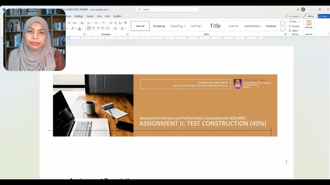 Compiling Your Submission for Assignment 2 (EDU485) - YouTube