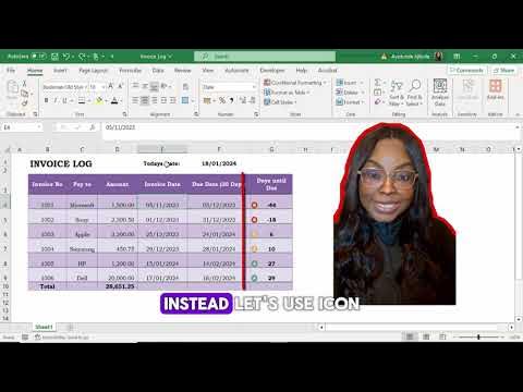 Effortlessly Track Deadlines with Excel: Icon Sets & Conditional Formatting Tutorial # ...