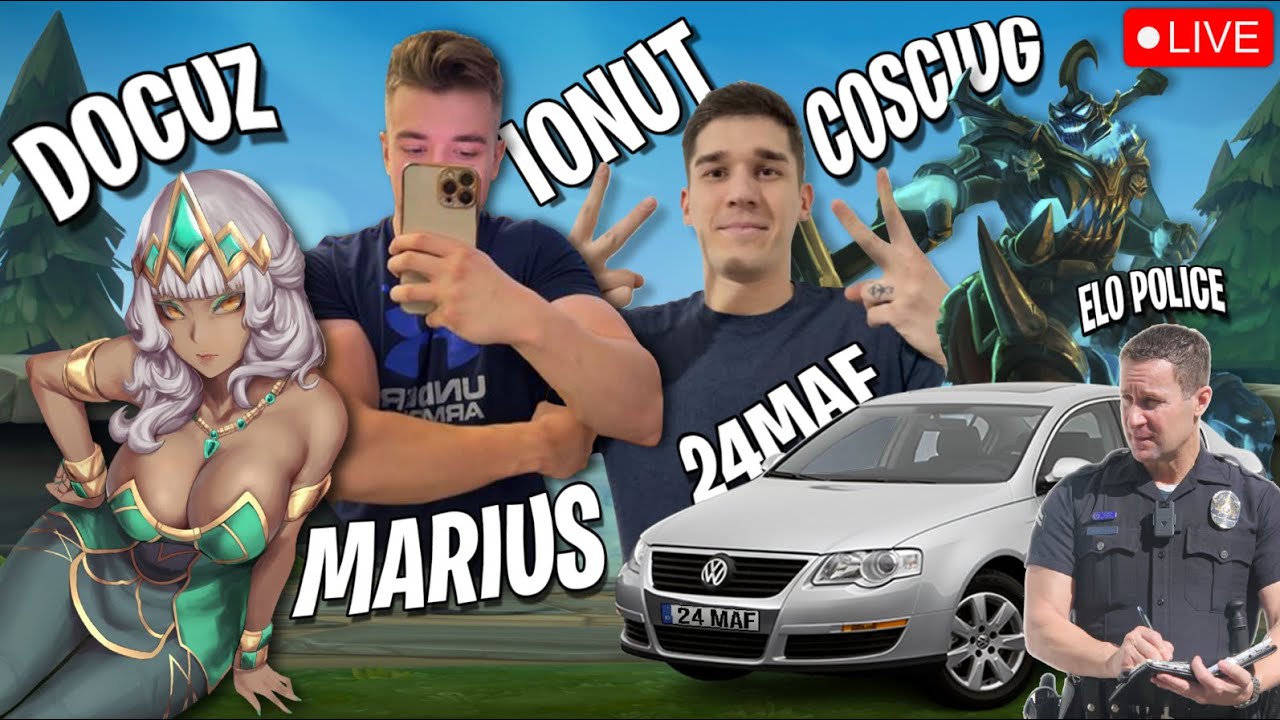 🩸🔴MARIUS SMECHERUL LIVE 🩸 ECHIPA DE FLEX CU IONUT , 24MAF , COSCIUG SI ...