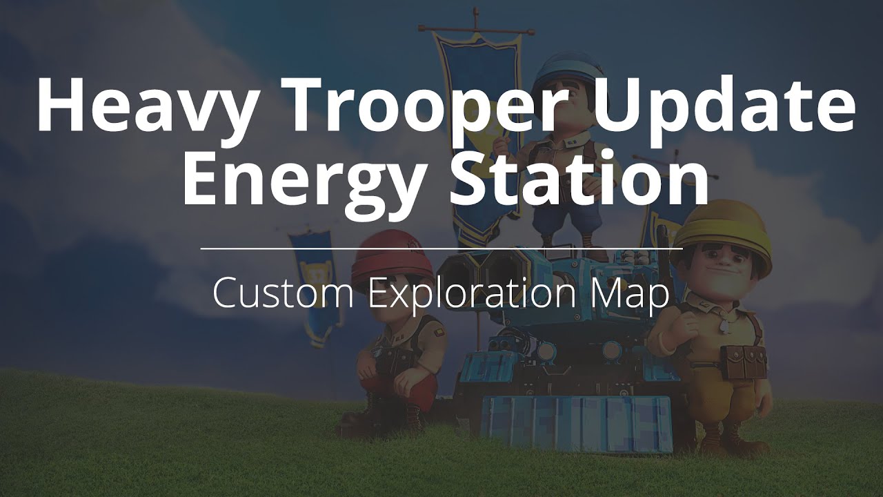 Top War - Heavy Trooper Map and Energy station - YouTube