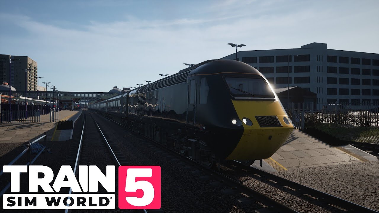 British Rail Class 43 (HST) GWG (1W28) London Paddington to Worcester ...