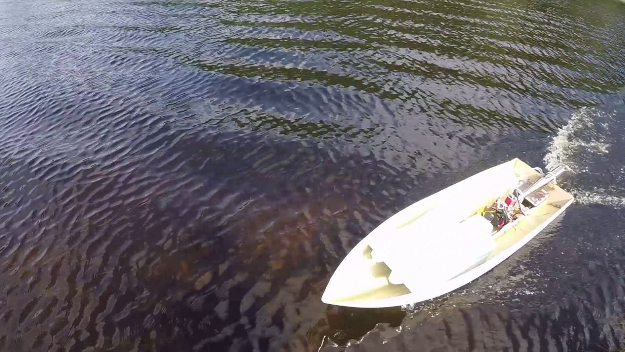 RC 54" Apache gas boat Top speed - YouTube