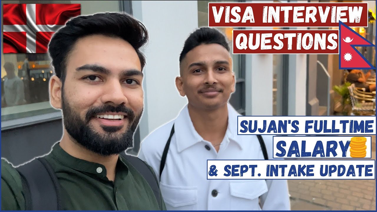 VISA INTERVIEW QUESTIONS FOR DENMARK | 🇳🇵NEPALESE IN DENMARK | AMAN ...