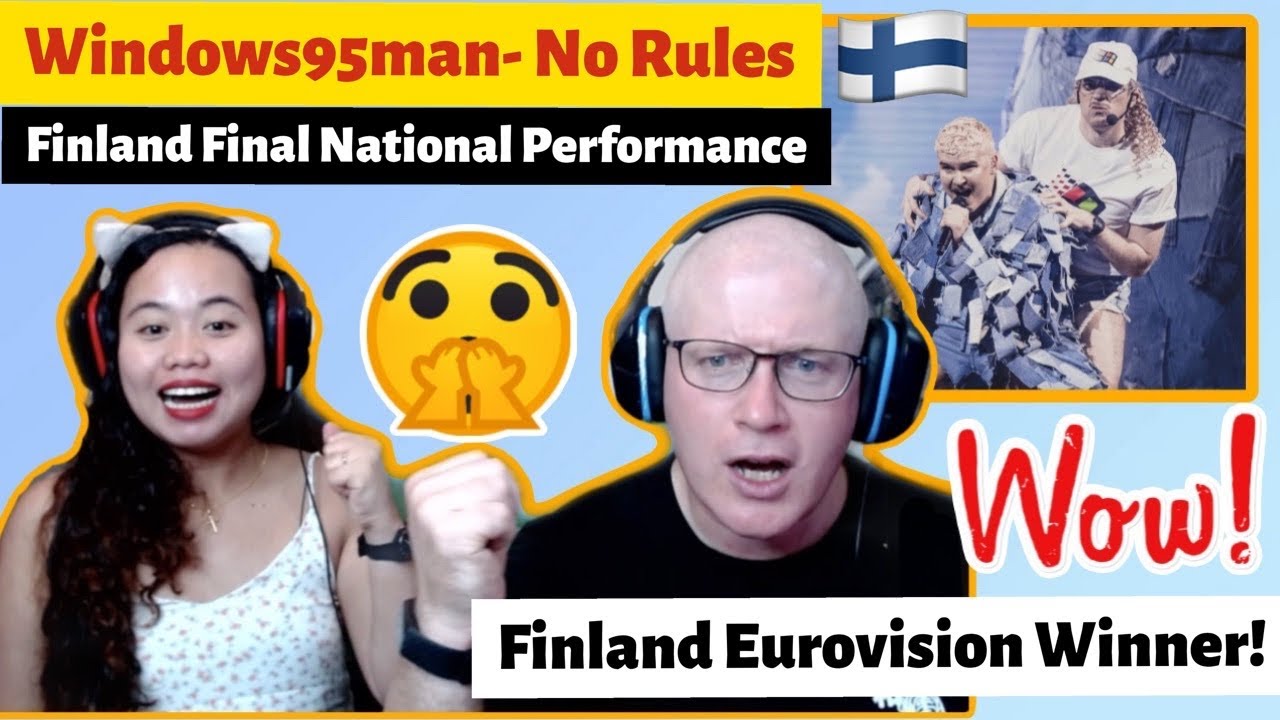 Windows95man - No Rules! (Live)| Finland National Final Performance ...