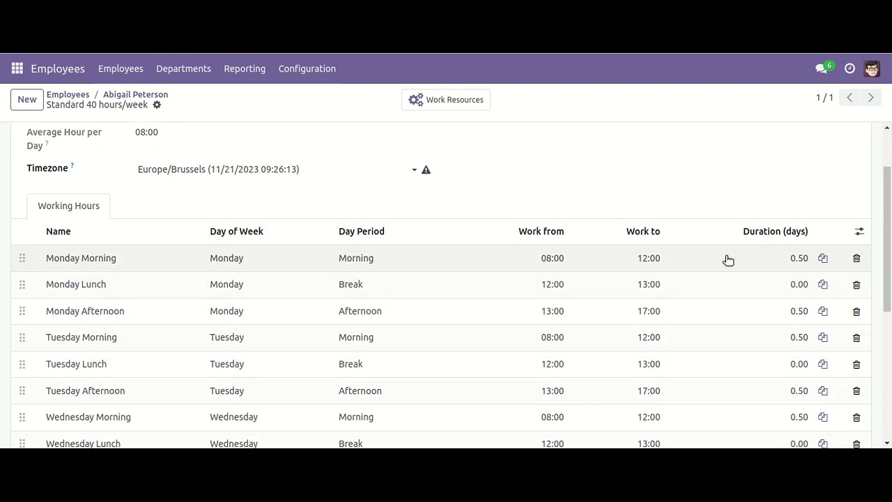 Schedule Time Quick Copy Odoo V17 - YouTube
