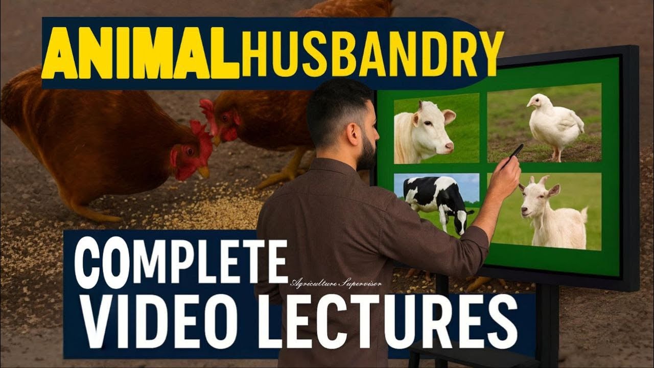 Animal Husbandry Basics Part-06 | Complete Lecture for Agriculture ...