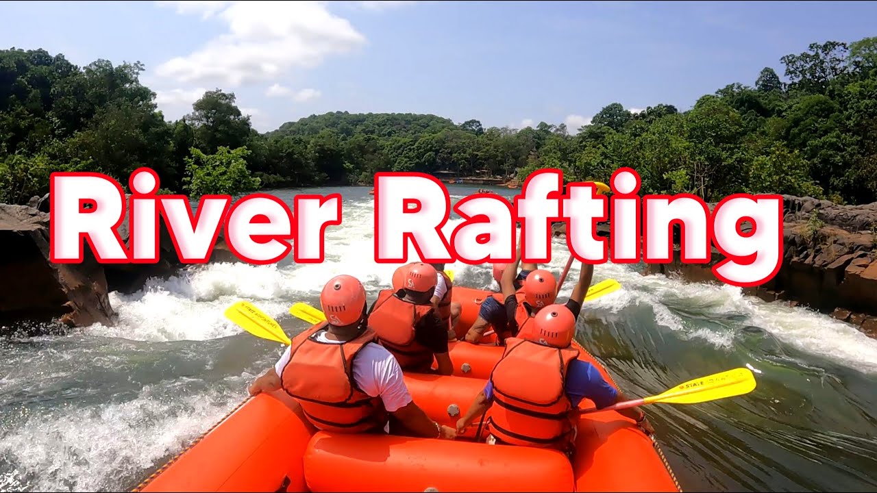 River Rafting in Goa Part1 - YouTube